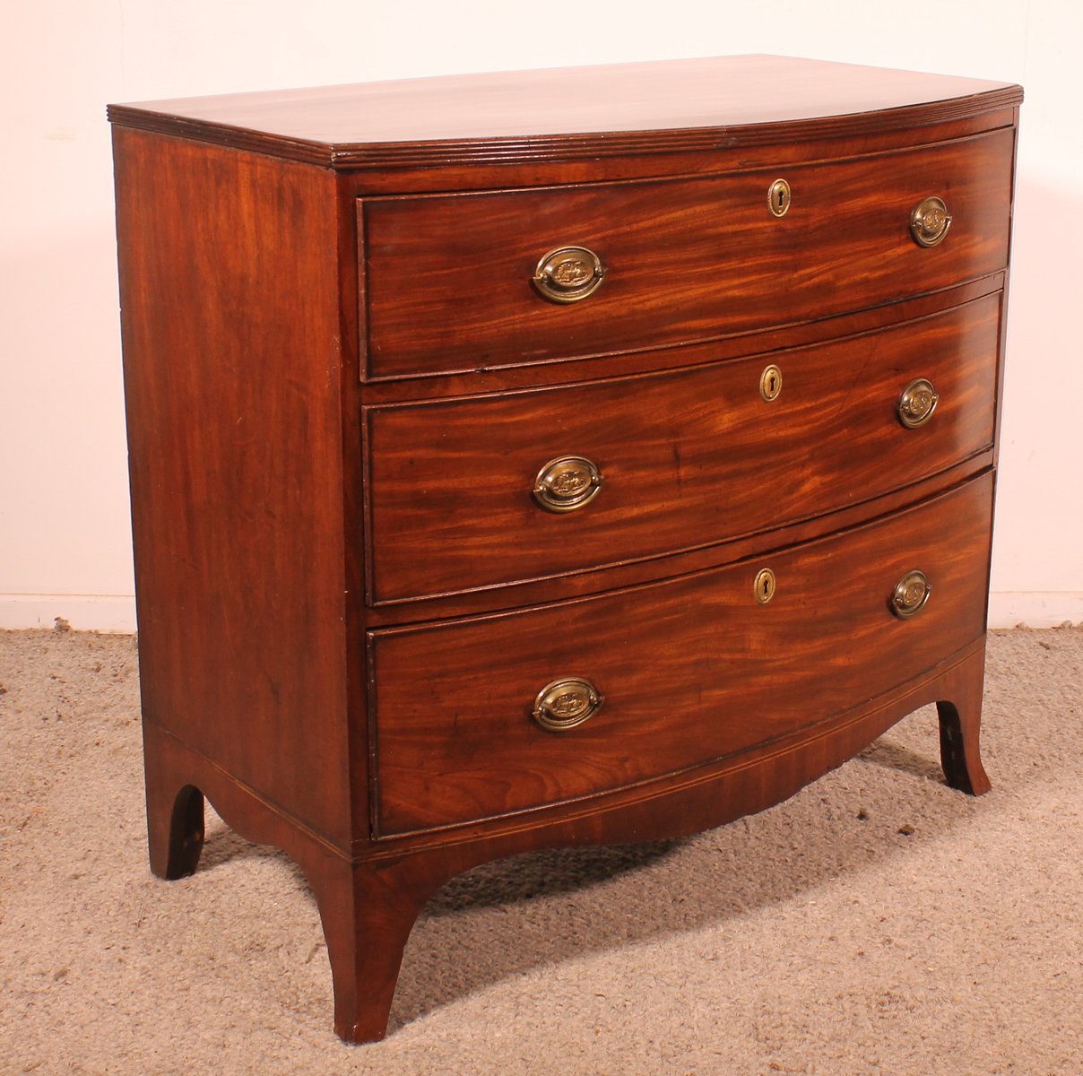 Small Regency Domed Mahogany Commode, 1800 for sale at Pamono