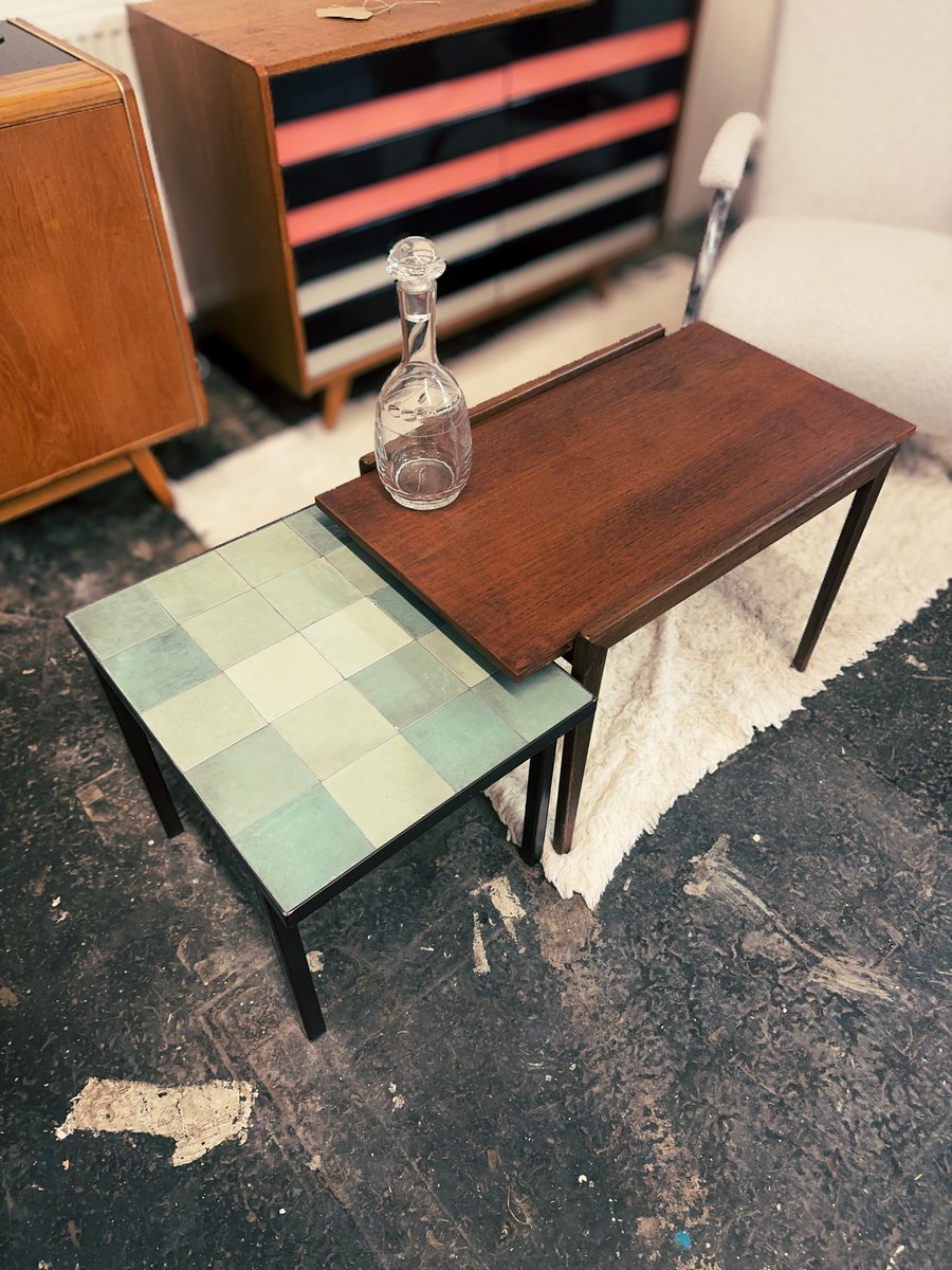 Grayish Green Tile Coffee Table, 2024 for sale at Pamono