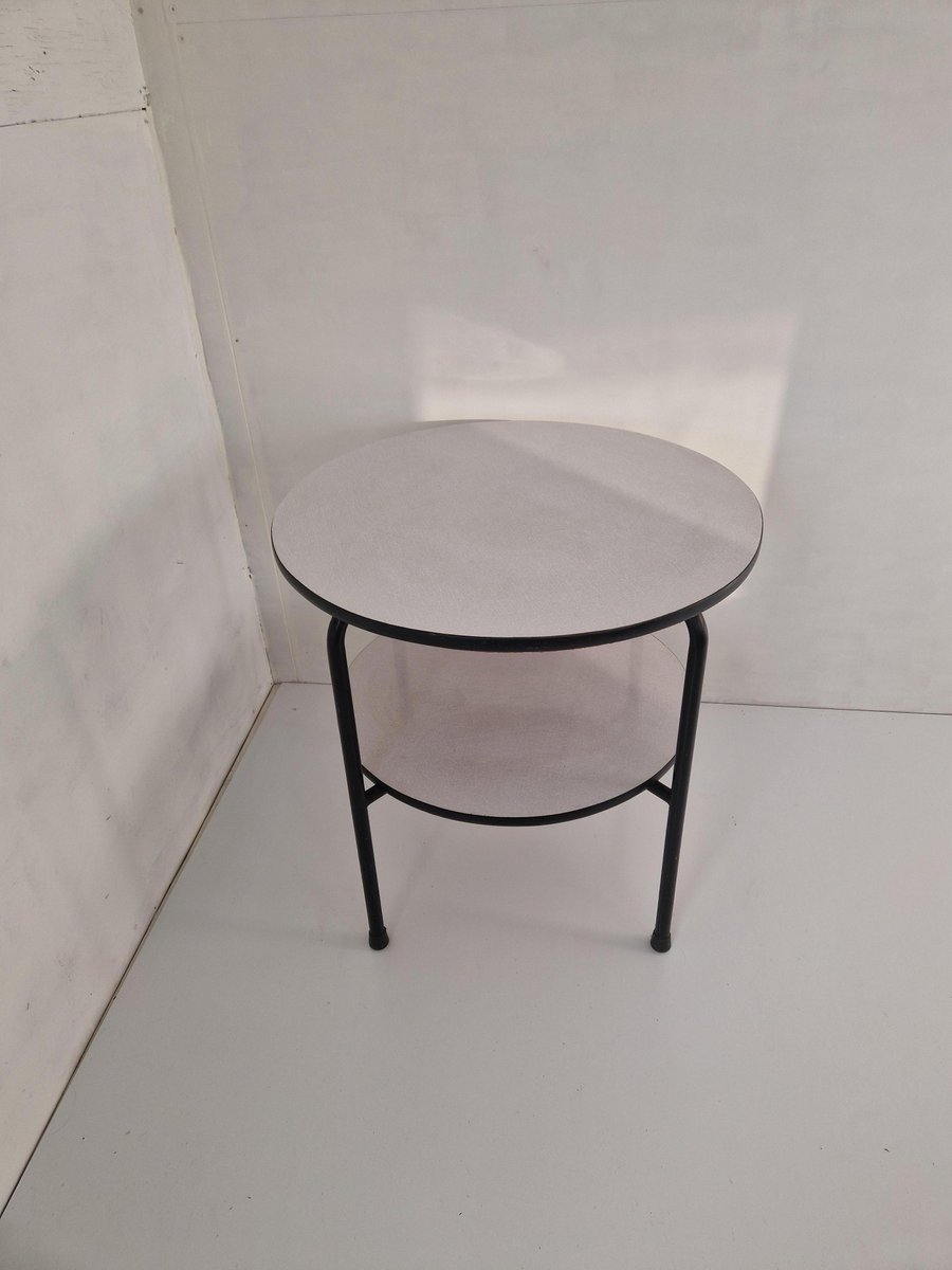 Bauhaus Tubular Side Table with Formica Top, 1950s for sale at Pamono