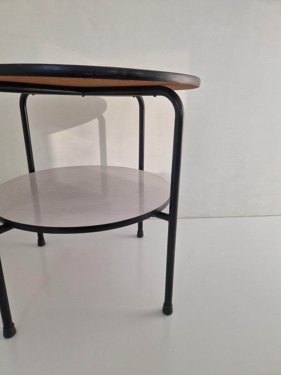 Bauhaus Tubular Side Table with Formica Top, 1950s for sale at Pamono