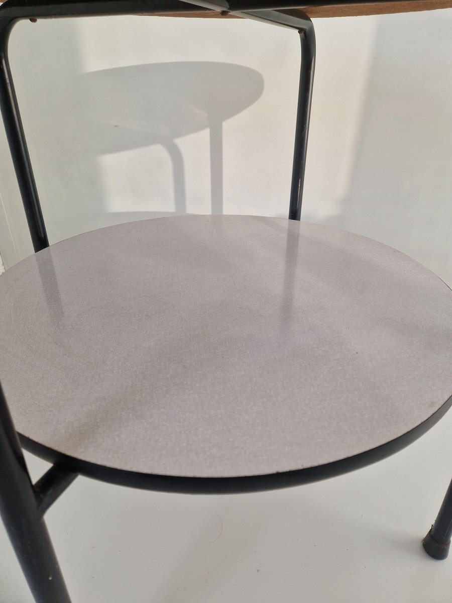 Bauhaus Tubular Side Table with Formica Top, 1950s for sale at Pamono