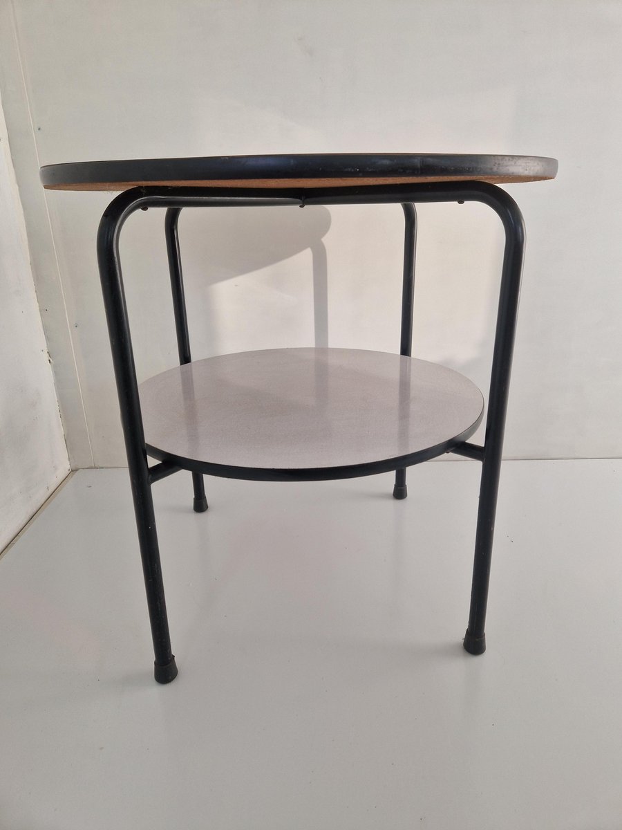 Bauhaus Tubular Side Table with Formica Top, 1950s for sale at Pamono