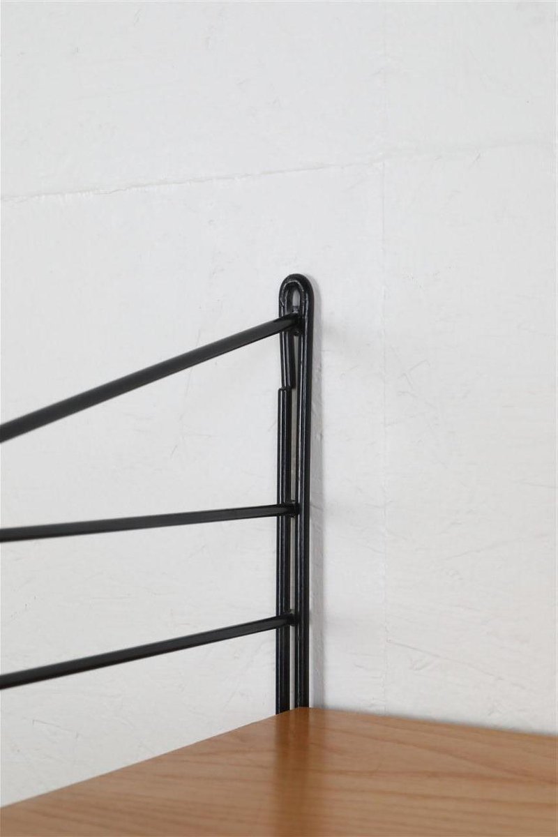 String Shelving System with Cupboards and Magazine Rack by Kajsa ...