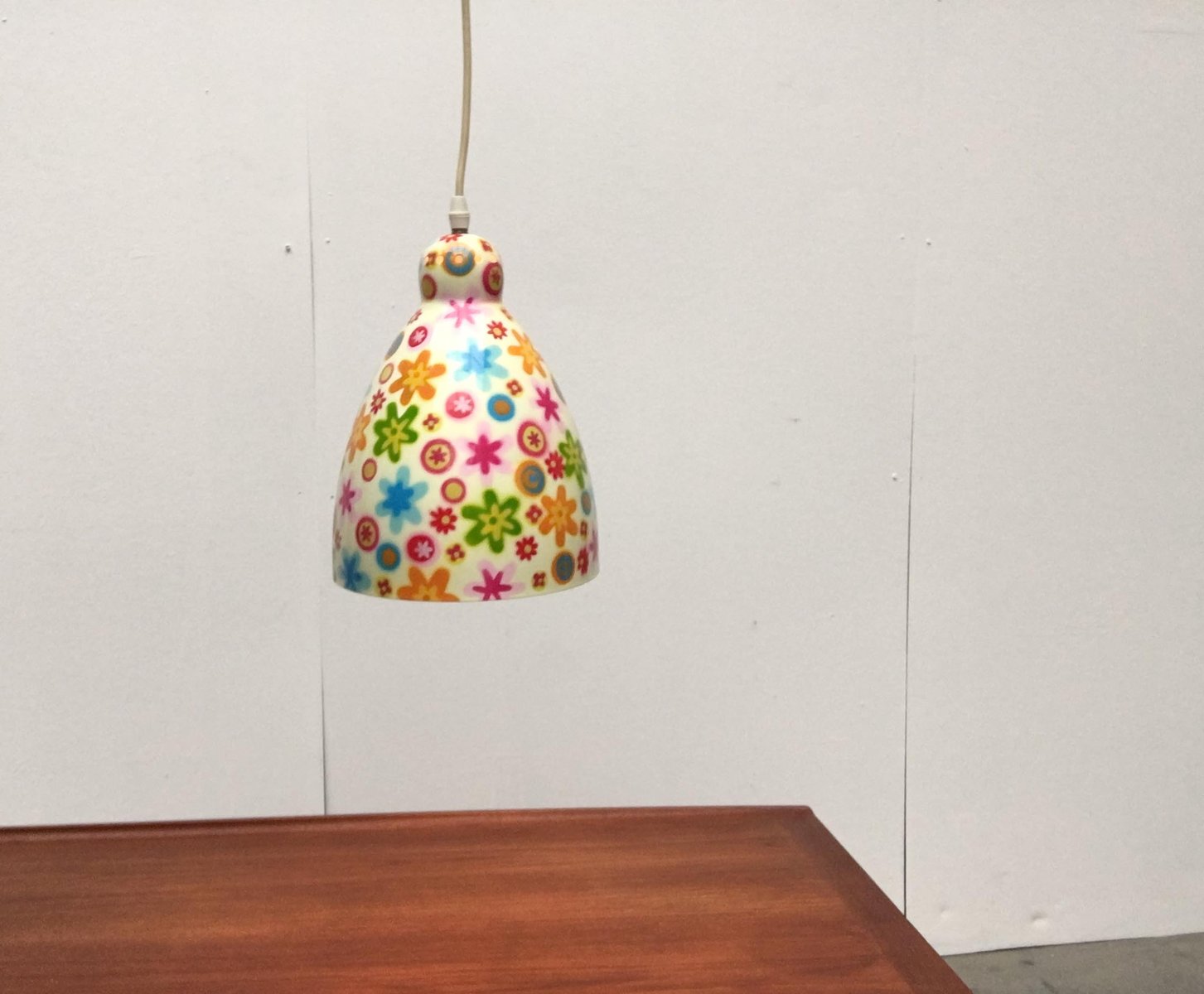 Vintage French Postmodern Pendant Lamp from Pylones, Paris, 1990s for ...