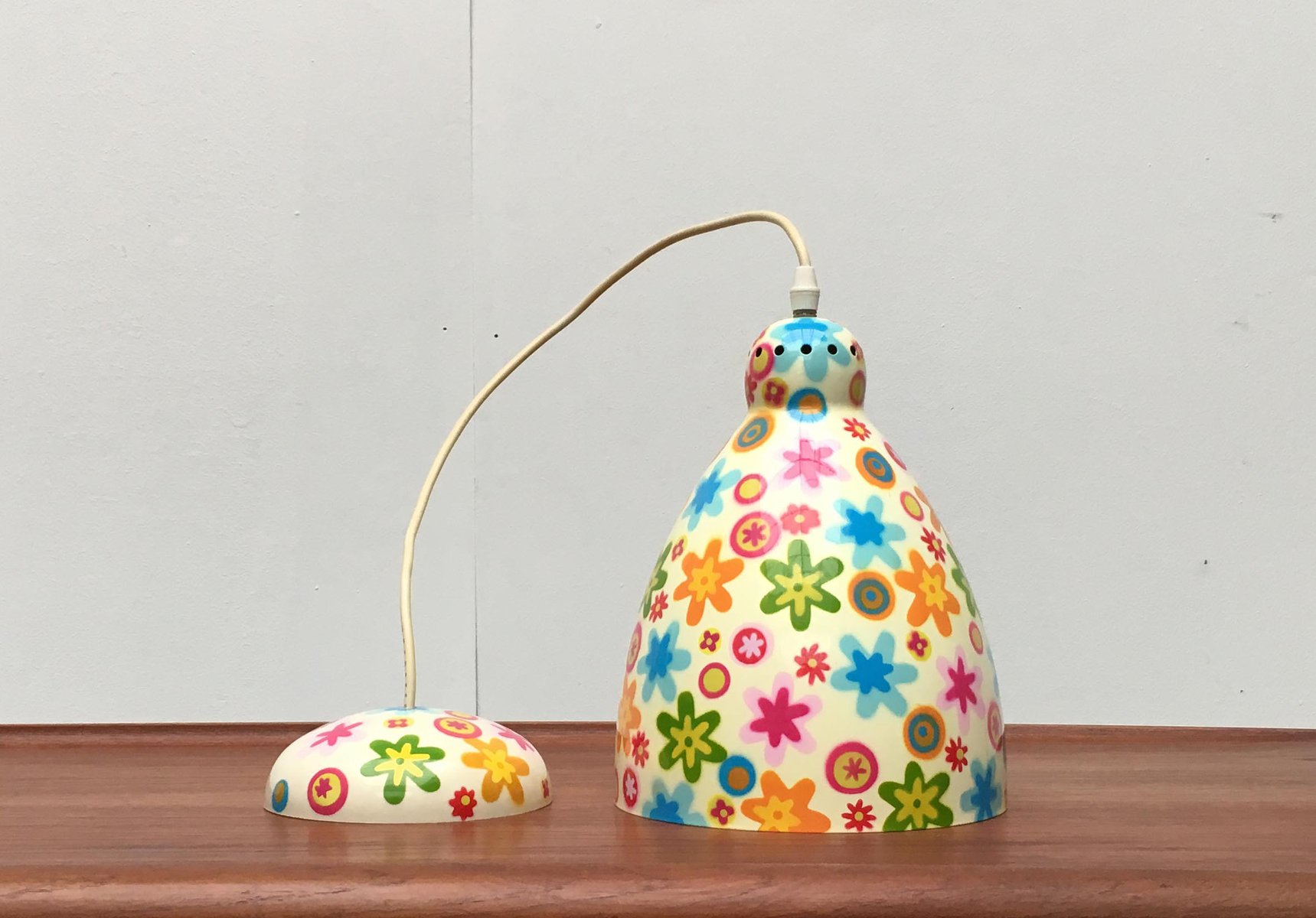 Vintage French Postmodern Pendant Lamp from Pylones, Paris, 1990s for ...