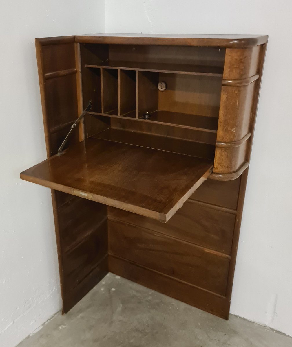 Art Deco Telephone Corner Cabinet, 1930s for sale at Pamono