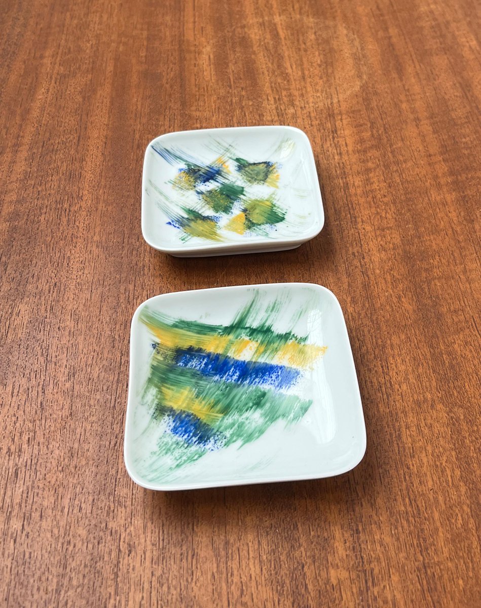 Vintage Danish Ceramic Wall Plates from Bornholm, Set of 2 for sale at ...