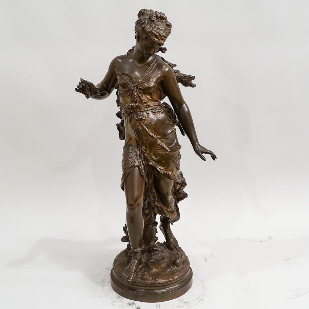 Bronze Sculpture attributed to Hippolyte Moreau, 1900s for sale at Pamono