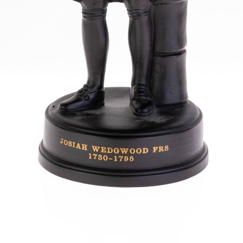 Black Basalt Jasper Sculpture of Josiah Wedgwood for sale at Pamono