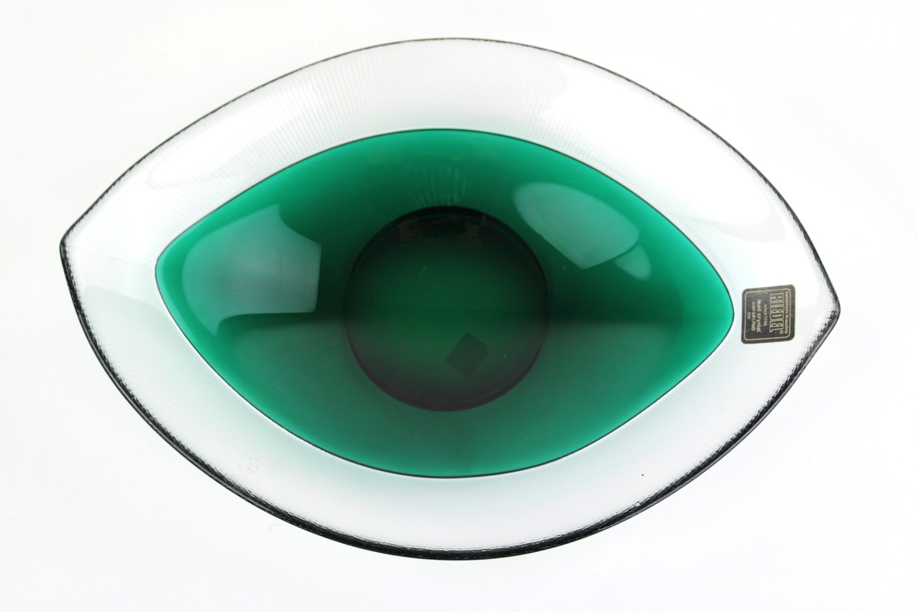 Glass Plate from C.J. Riedel, 1980s for sale at Pamono