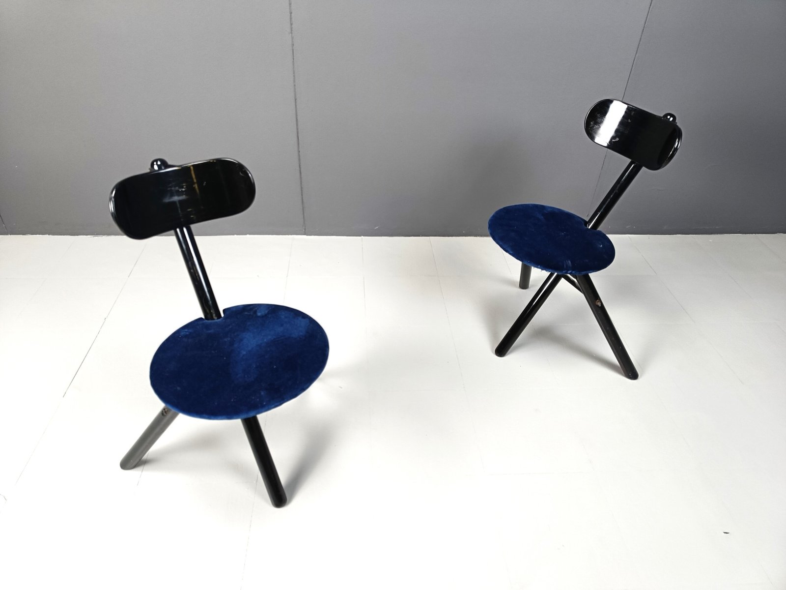 Foldable Stools by Calligaris, 1990s, Set of 2 for sale at Pamono