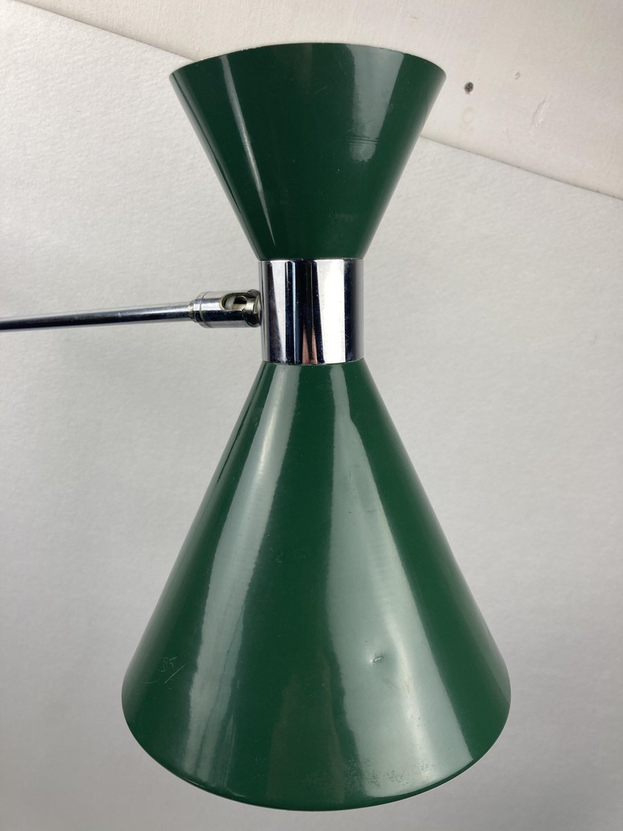 Adjustable Architectural Wall Arc Diabolo Swing Lamp from Herda, Dutch ...