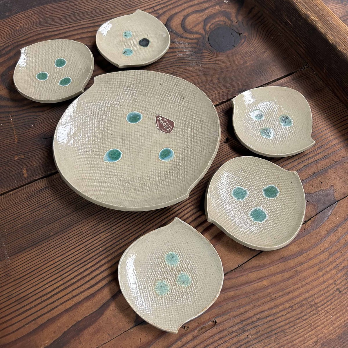 Mid-Century Ceramic Plates by Mashiko-Yaki, Japan, 1960s, Set of 6 for ...