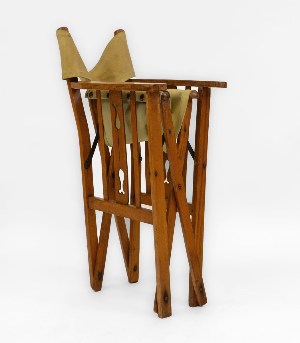 Antique Silver Plaque Folding Chair Royal Military Interest Smith's ...