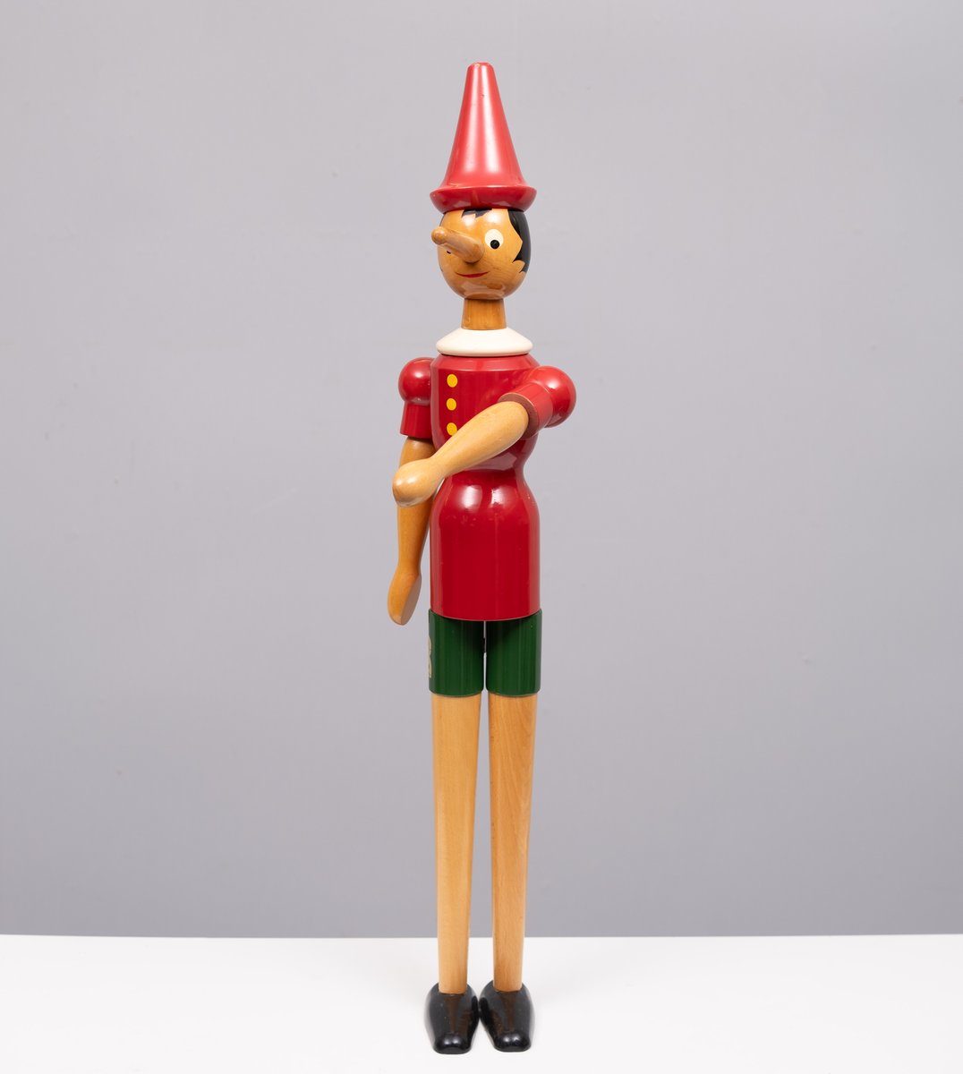 Beech Wood Pinocchio from C2 Rainoldi, Italy, 1980s for sale at Pamono
