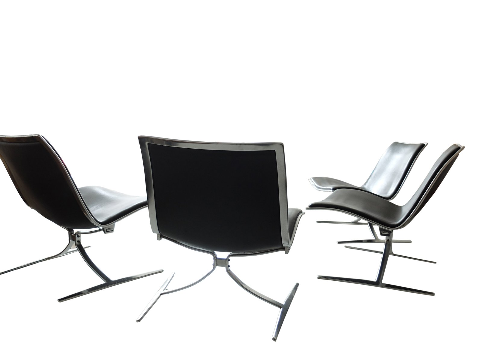 Jk 710 Skater Chairs by Jørgen Kastholm for Kill International, 1960s ...