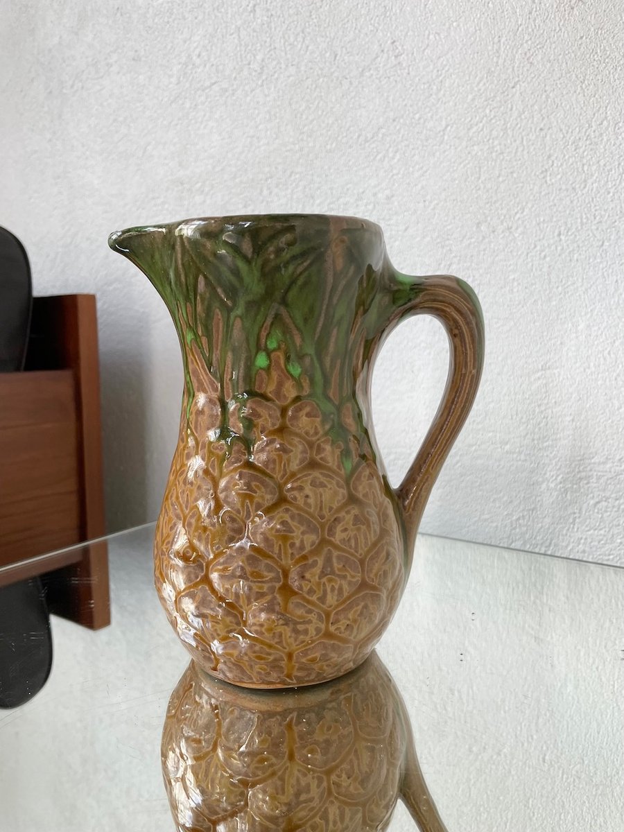Pineapple Ceramic Pitcher, 1960s for sale at Pamono