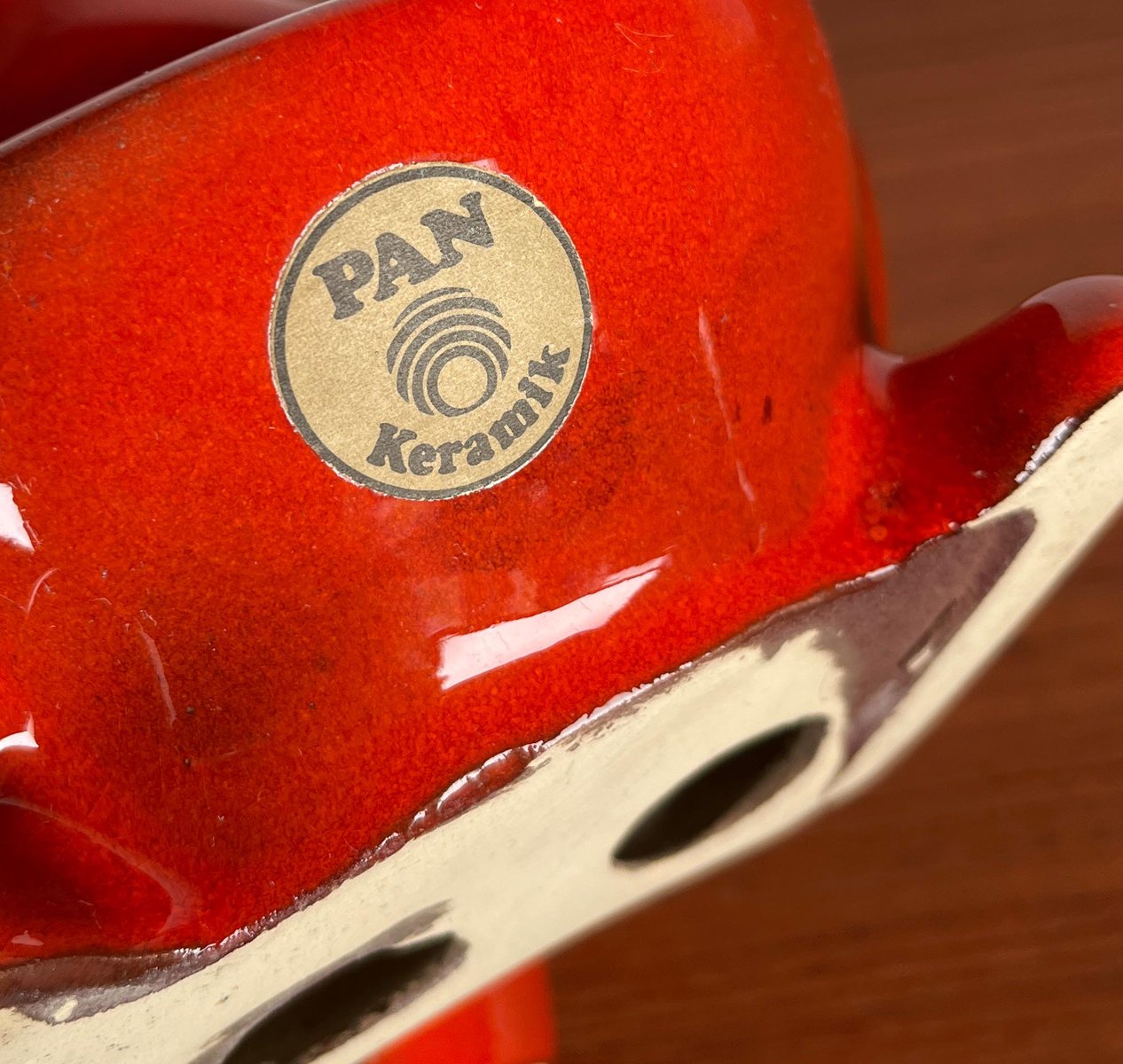 Vintage WGP Pottery Kangaroo Bowl from Pan Keramik, West Germany, 1970s ...