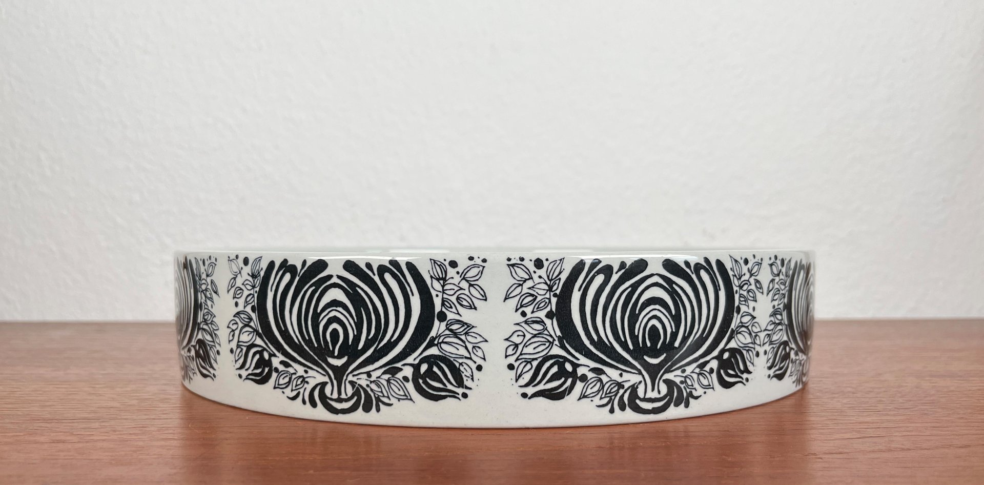 Mid-Century Danish Flora Bowl by Bjørn Wiinblad for Nymolle, Denmark ...