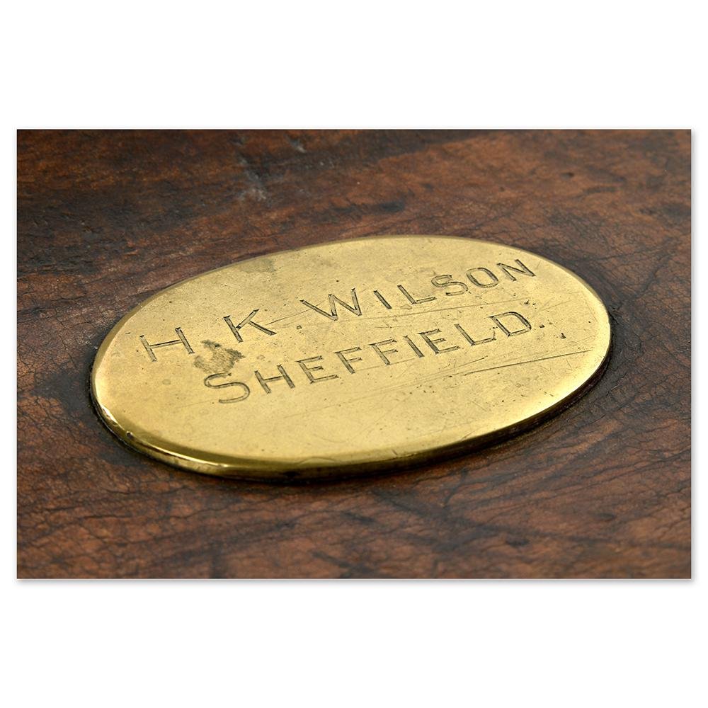 English Allen Leather Suitcase, 1920s for sale at Pamono