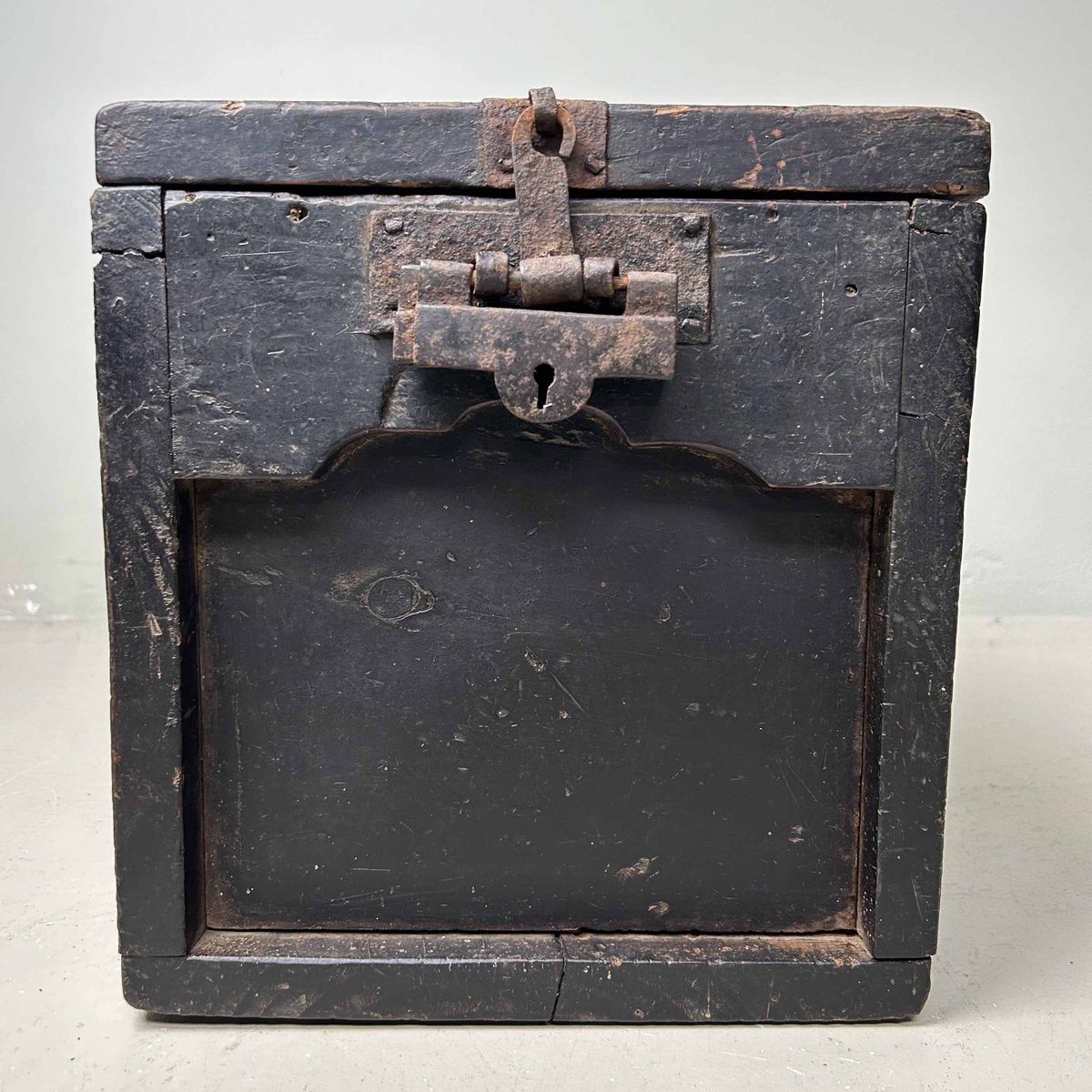 Antique Wooden Zenibako Temple Offering Box, Japan, 1890s for sale at ...