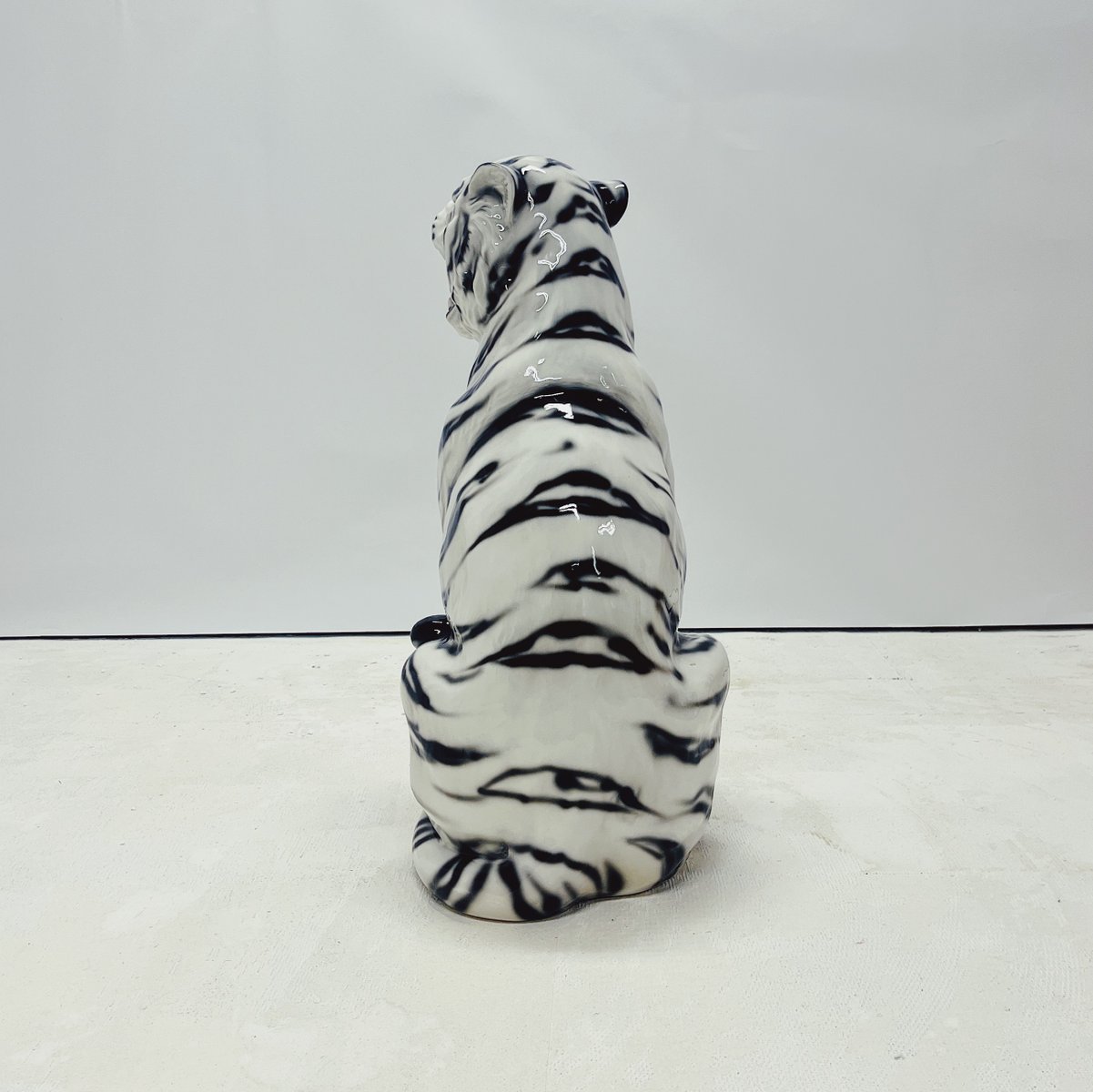 Siberian Tiger in Ceramic by Ceramiche Boxer for sale at Pamono