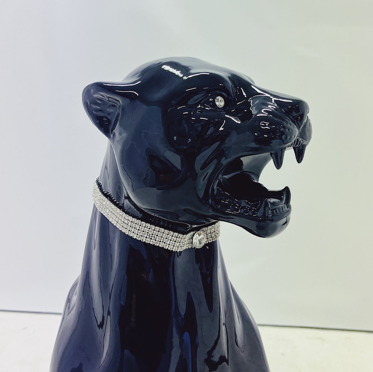 Black Panther in Ceramic by Ceramiche Boxer for sale at Pamono