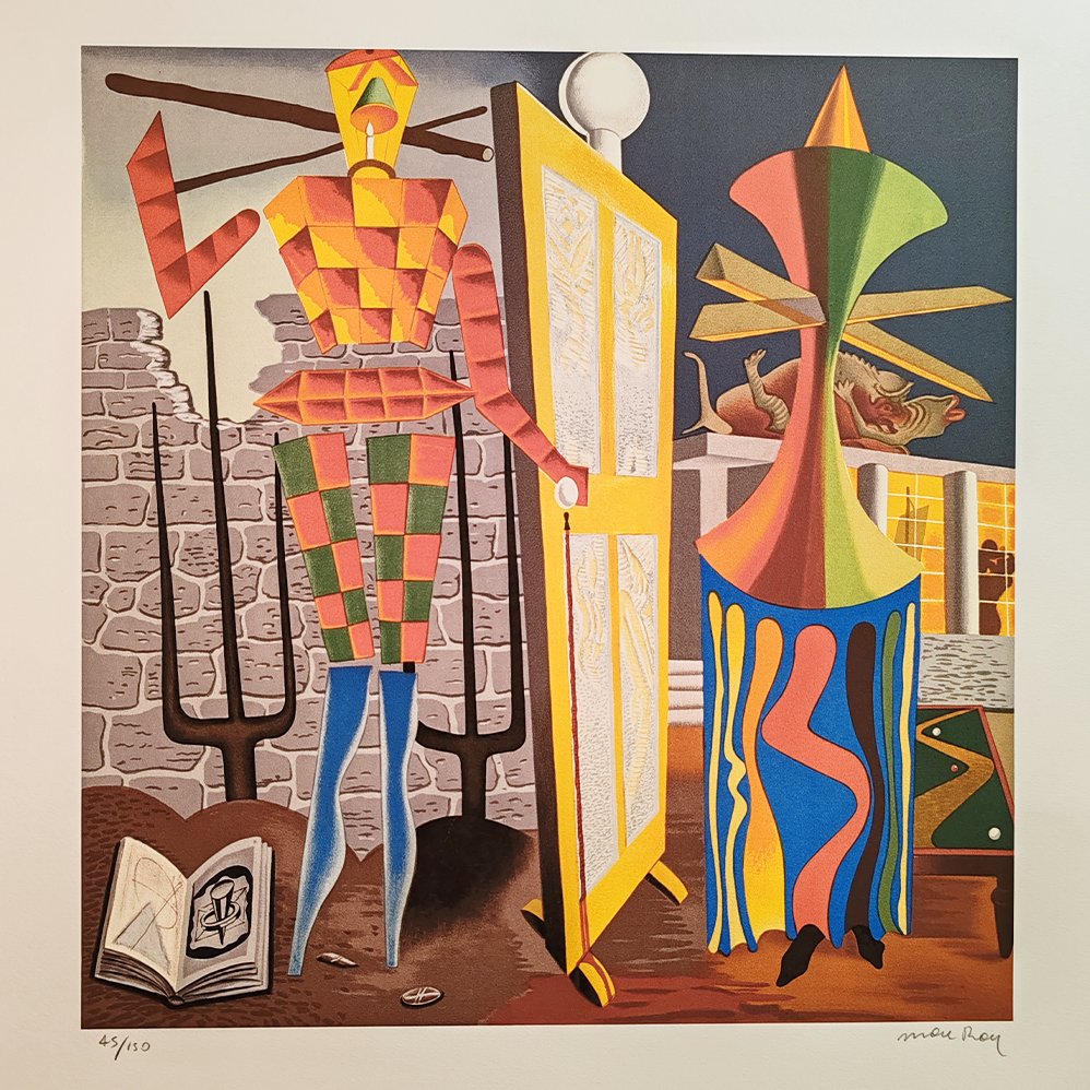 Man Ray, Composition, 1970s, Lithograph for sale at Pamono