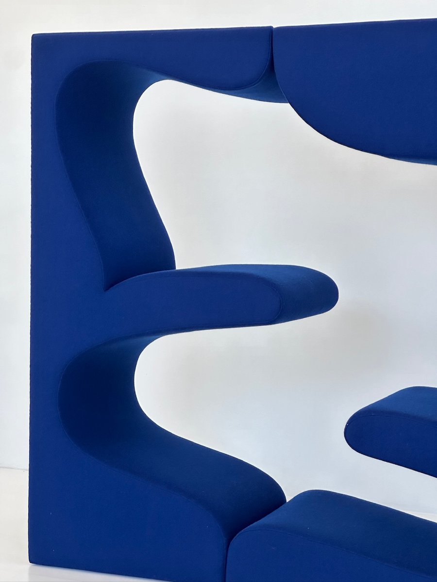 Panton Living Tower Sofa by Verner Panton for Vitra, 1969, Set of 2 for ...