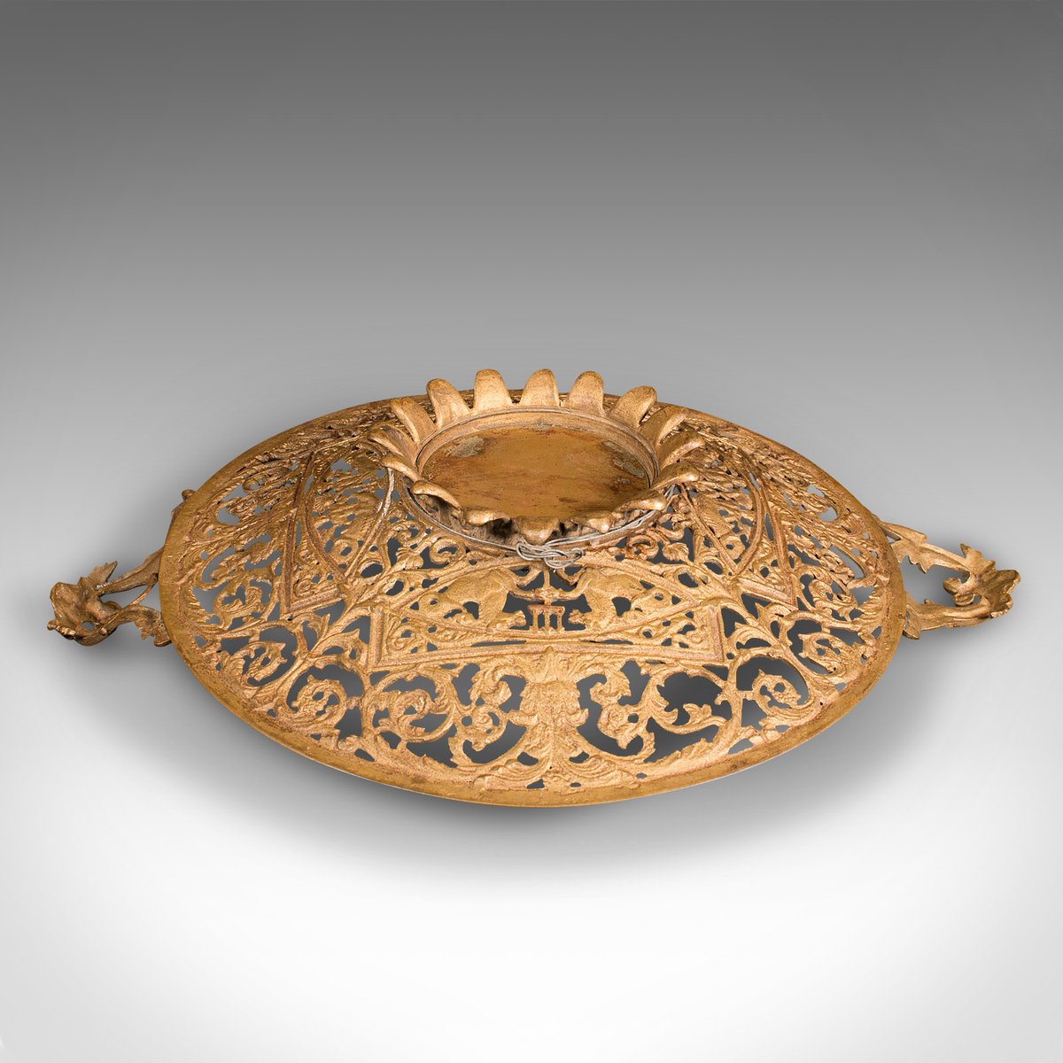 English Exhibition Gilt Metal Display Bowl for sale at Pamono
