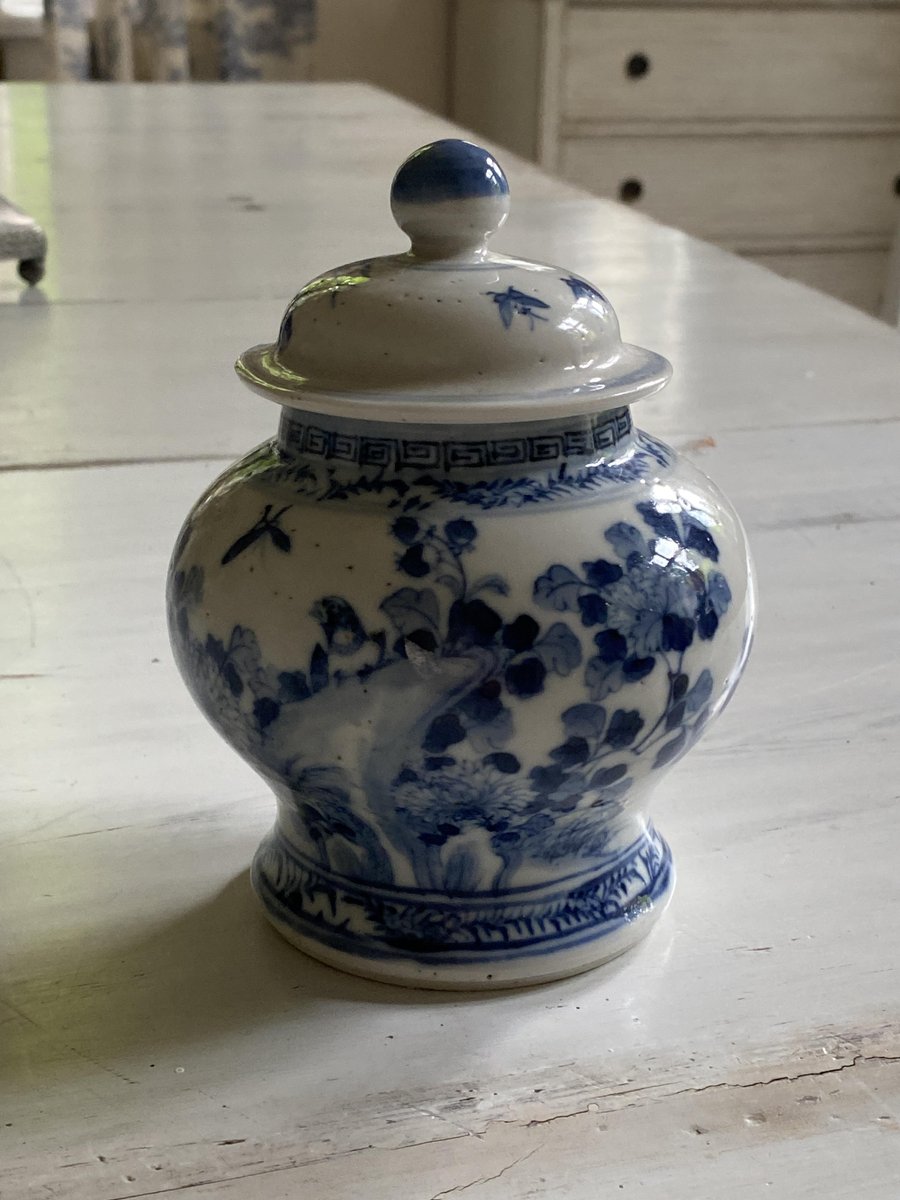 Small Ginger Pot with Lid, 1890s for sale at Pamono