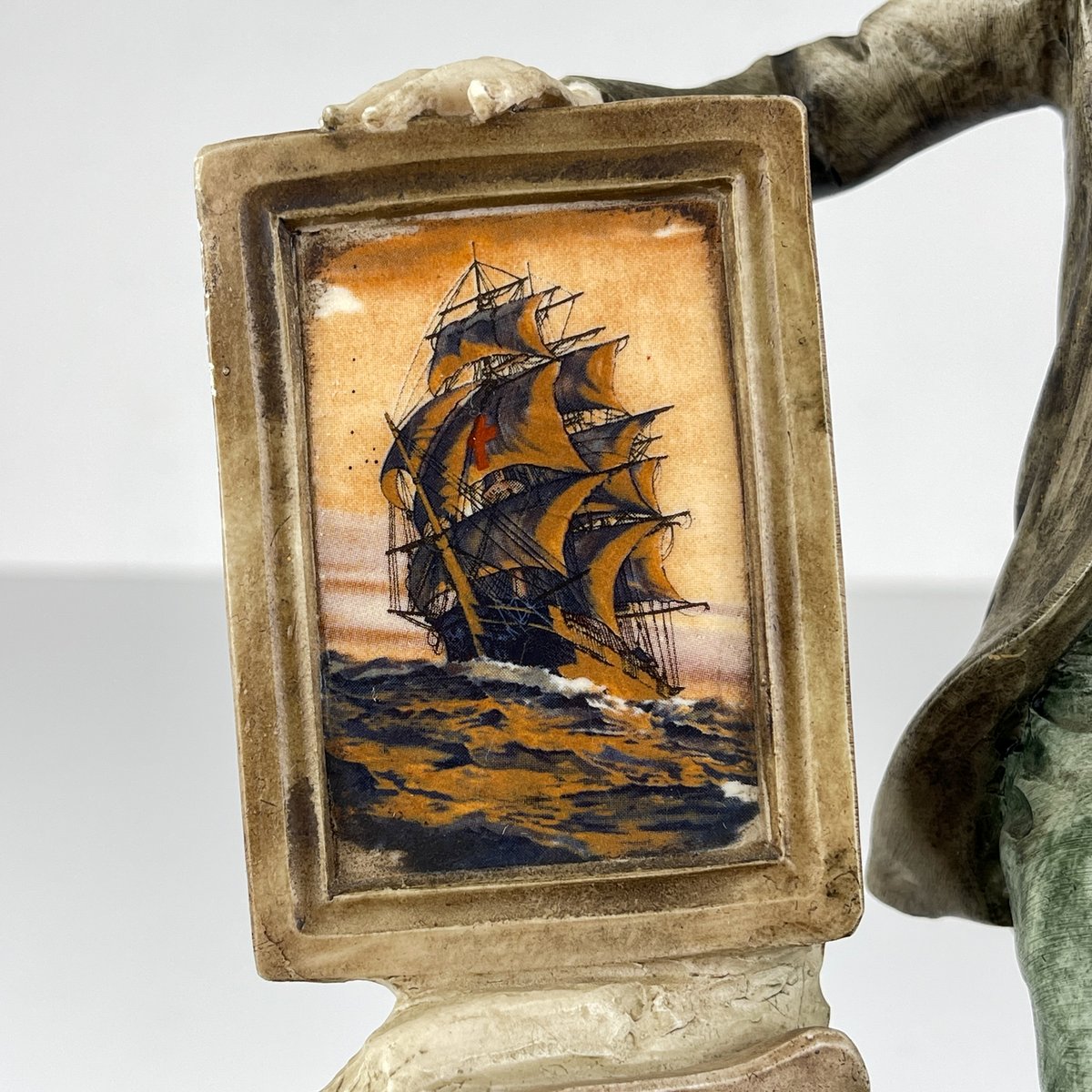 Original Ceramic Sculpture of Artist from Capodimonte, Italy, 1970s for ...