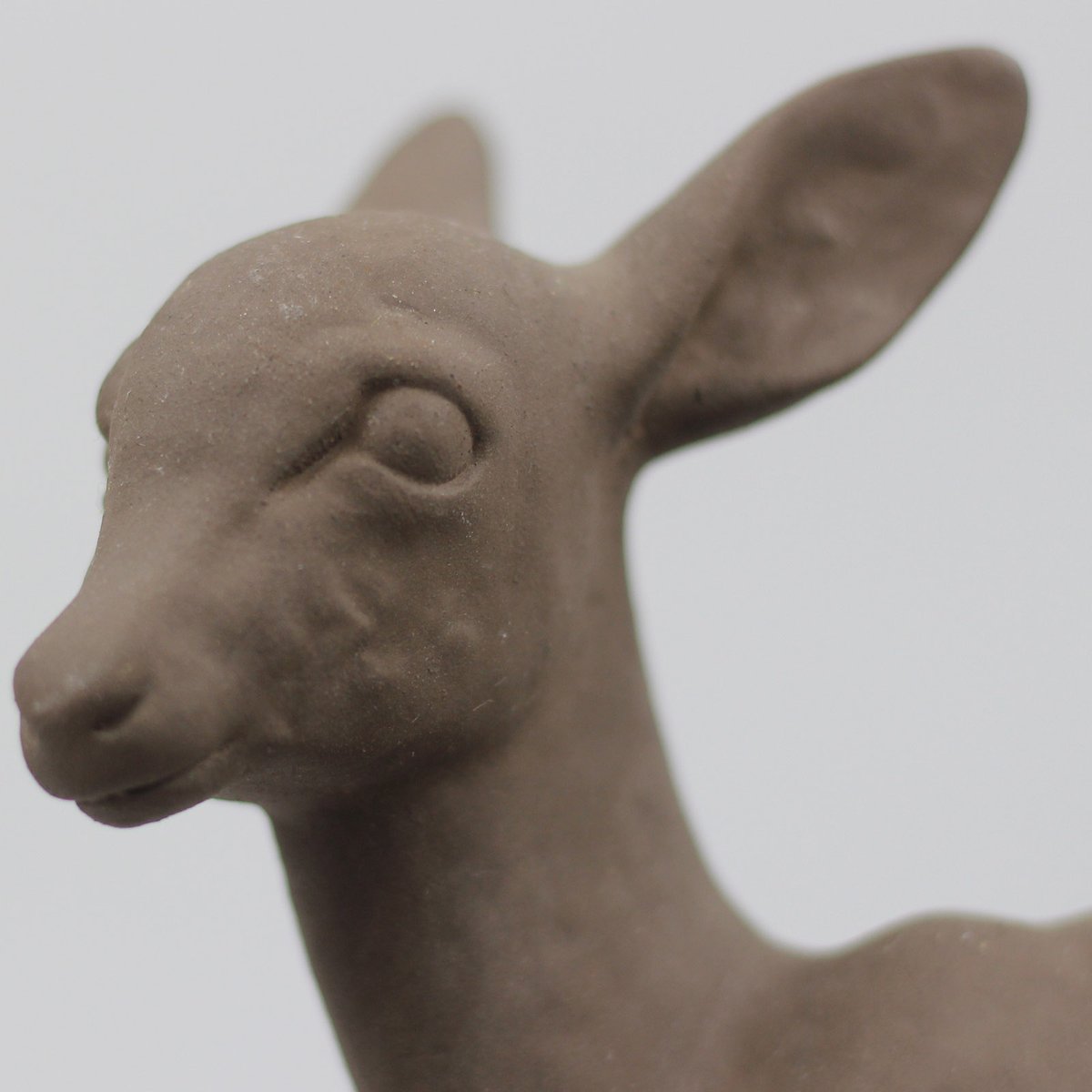 Ceramic Deer by Else Bach for Karlsruhe Majolika, 1960s for sale at Pamono