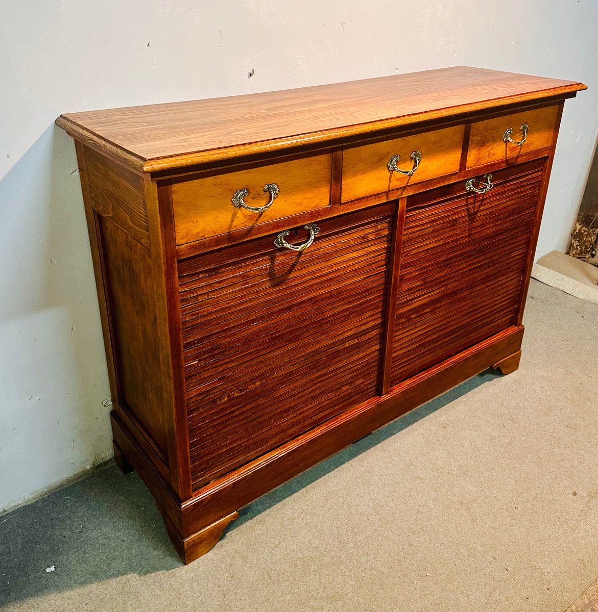 Antique Counter with Shutter, 1900s for sale at Pamono