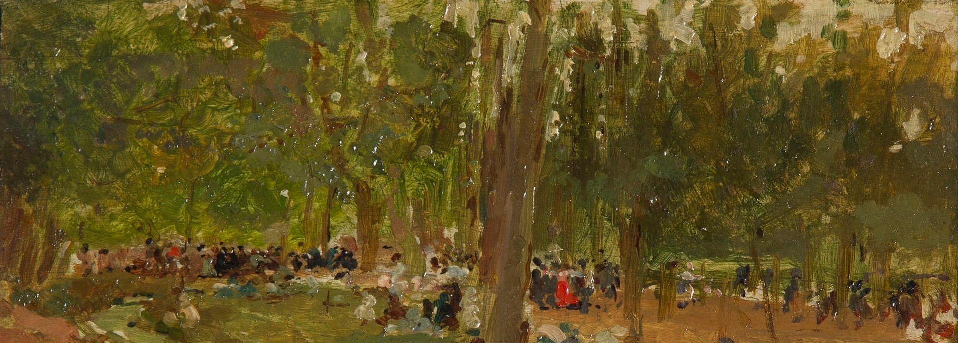 Tomas Martin Rebollo, Landscape, 19th Century, Oil on Panel for sale at ...