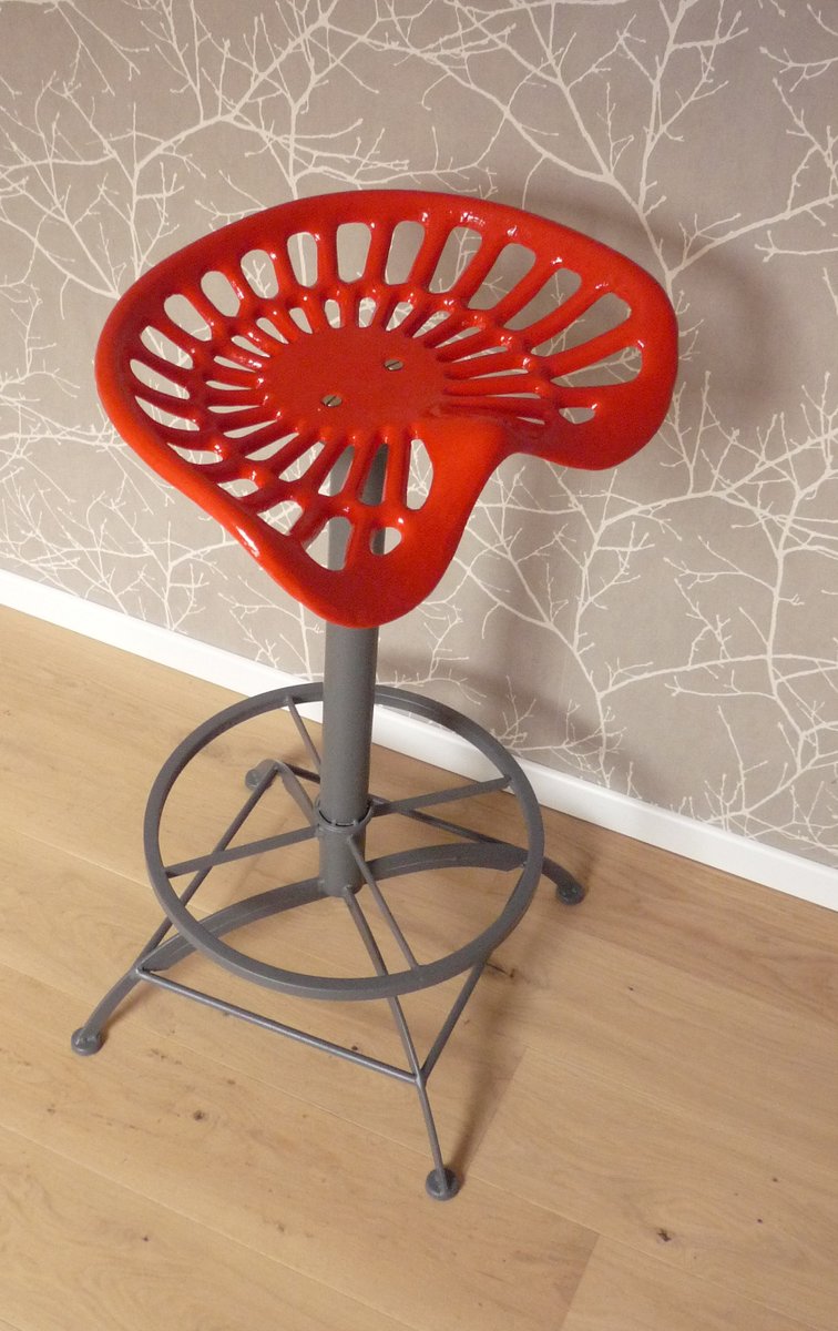 High Tractor Style Stool, 1960s for sale at Pamono