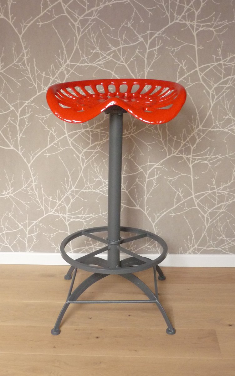 High Tractor Style Stool, 1960s for sale at Pamono
