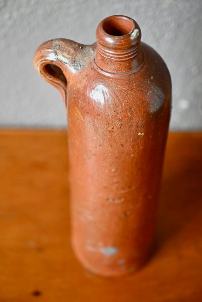 Antique Stoneware Bottle for sale at Pamono
