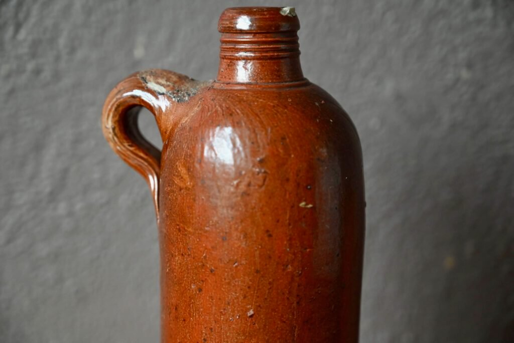 Antique Stoneware Bottle for sale at Pamono