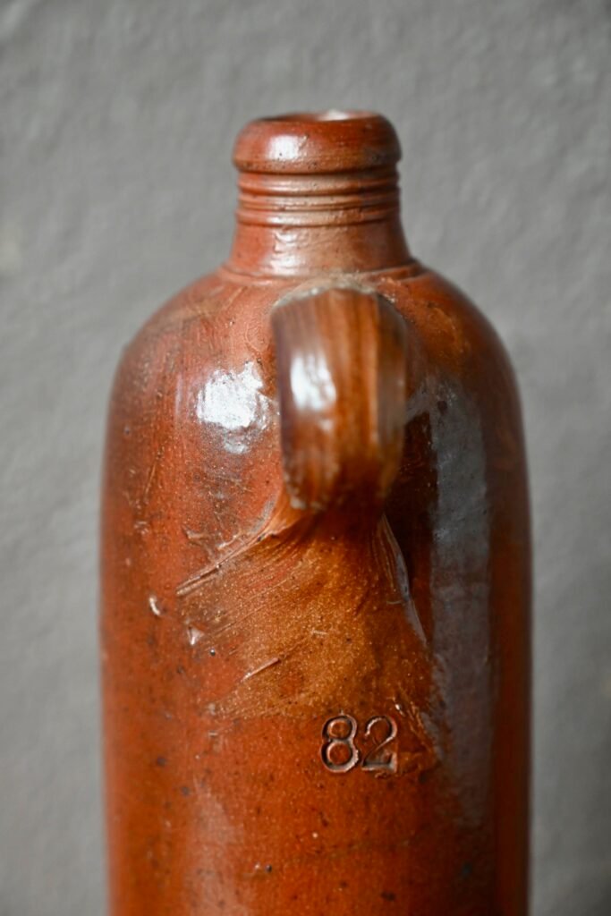 Antique Stoneware Bottle for sale at Pamono