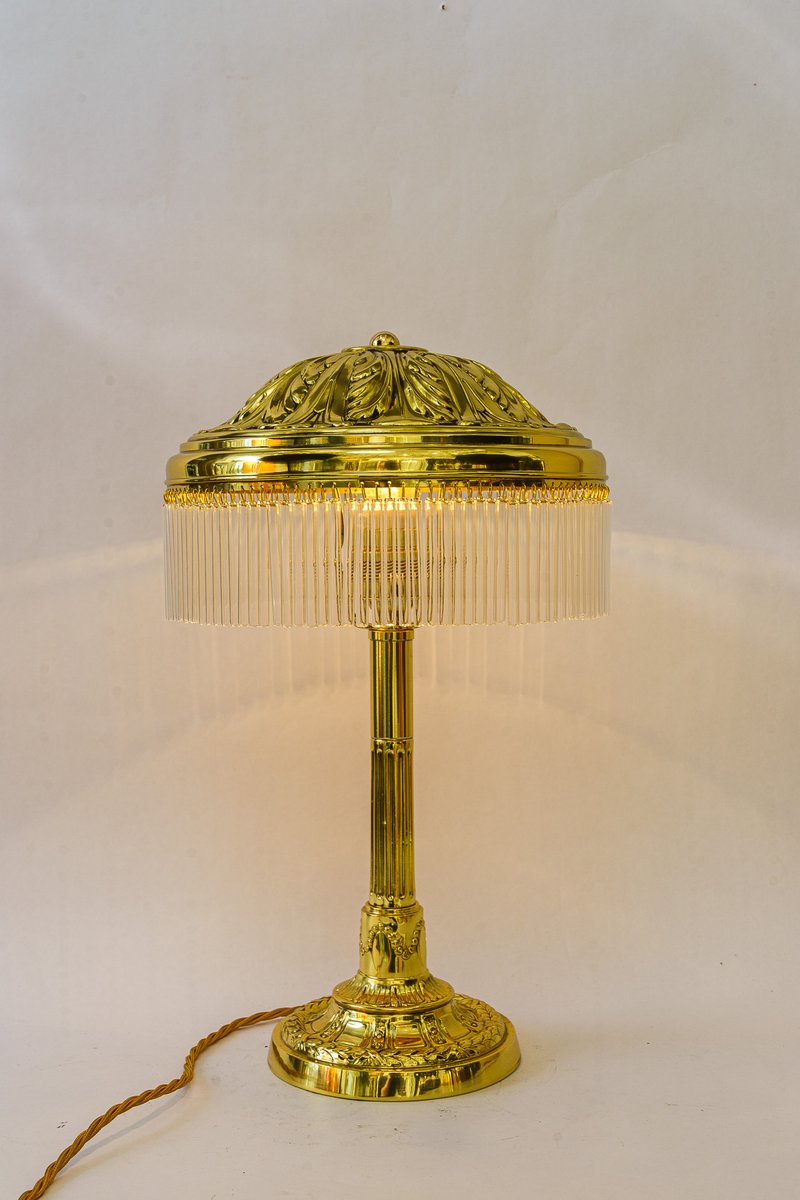 Large Historistic Table Lamp, Vienna, 1890s for sale at Pamono