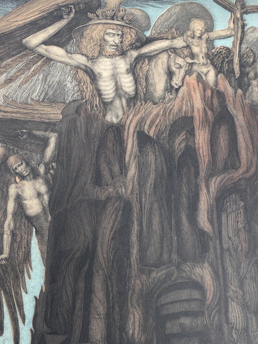 Ernst Fuchs, The Prison of Icarus, 1975, Aquatint Etching for sale at ...