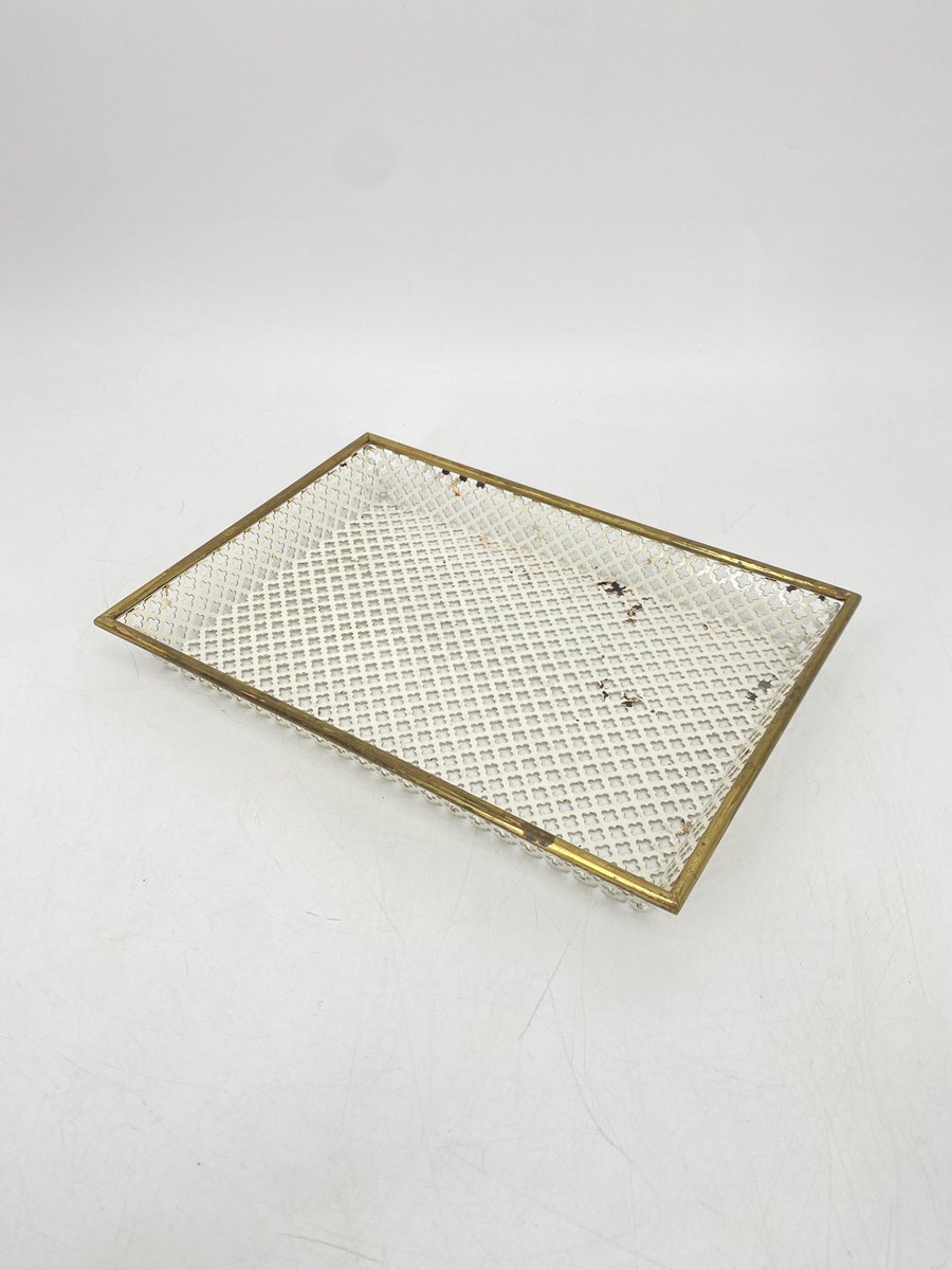 Rigitulle Serving Tray by Mathieu Matégot, 1950s for sale at Pamono