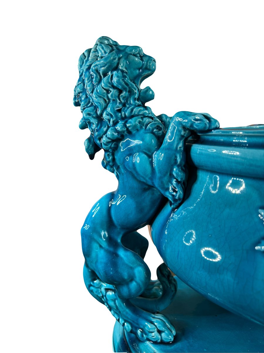 Large Slip Planter from Jules Vieillard Bordeaux, 19th Century for sale ...