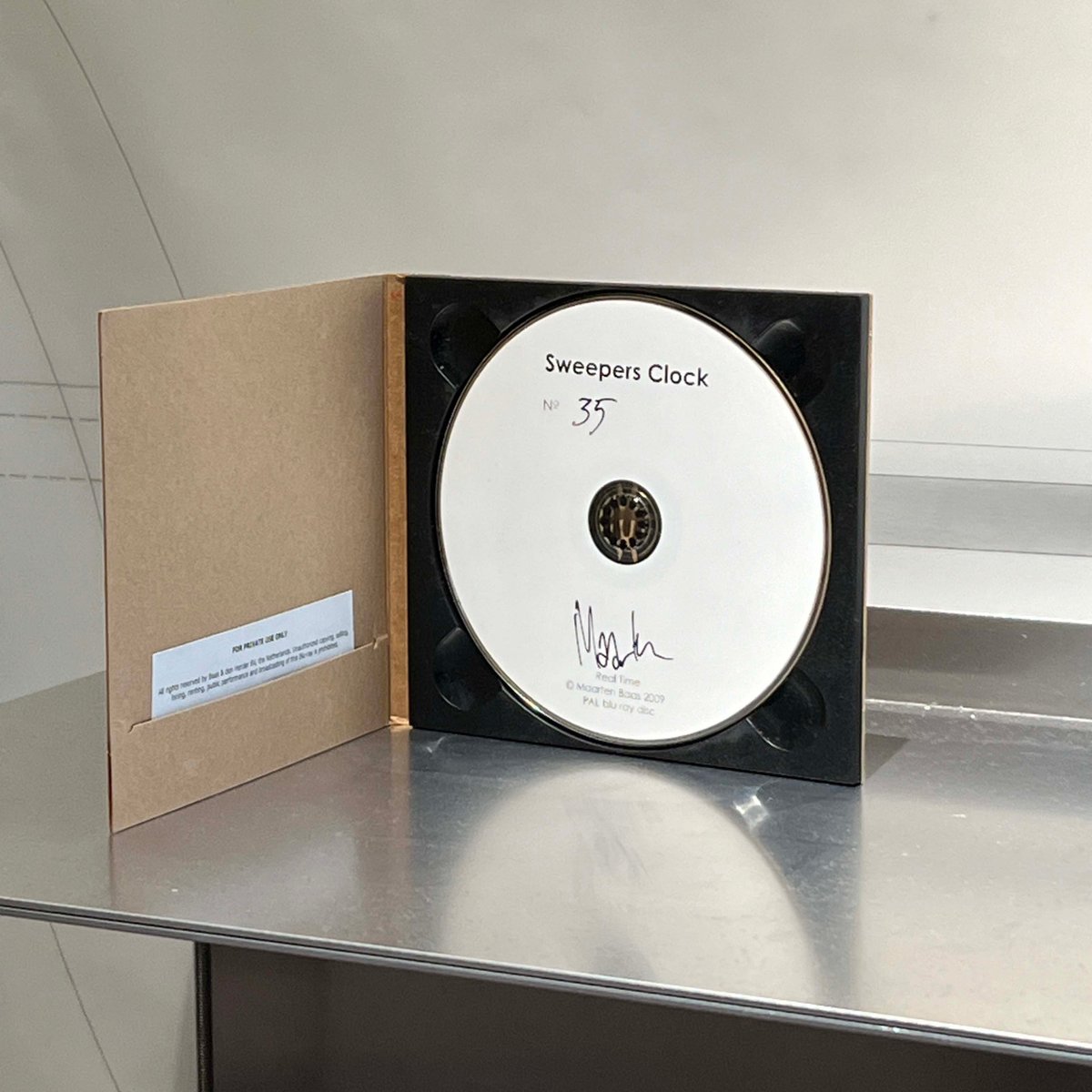 Sweepers Clock by Maarten Baas for Den Herder Production House for sale ...