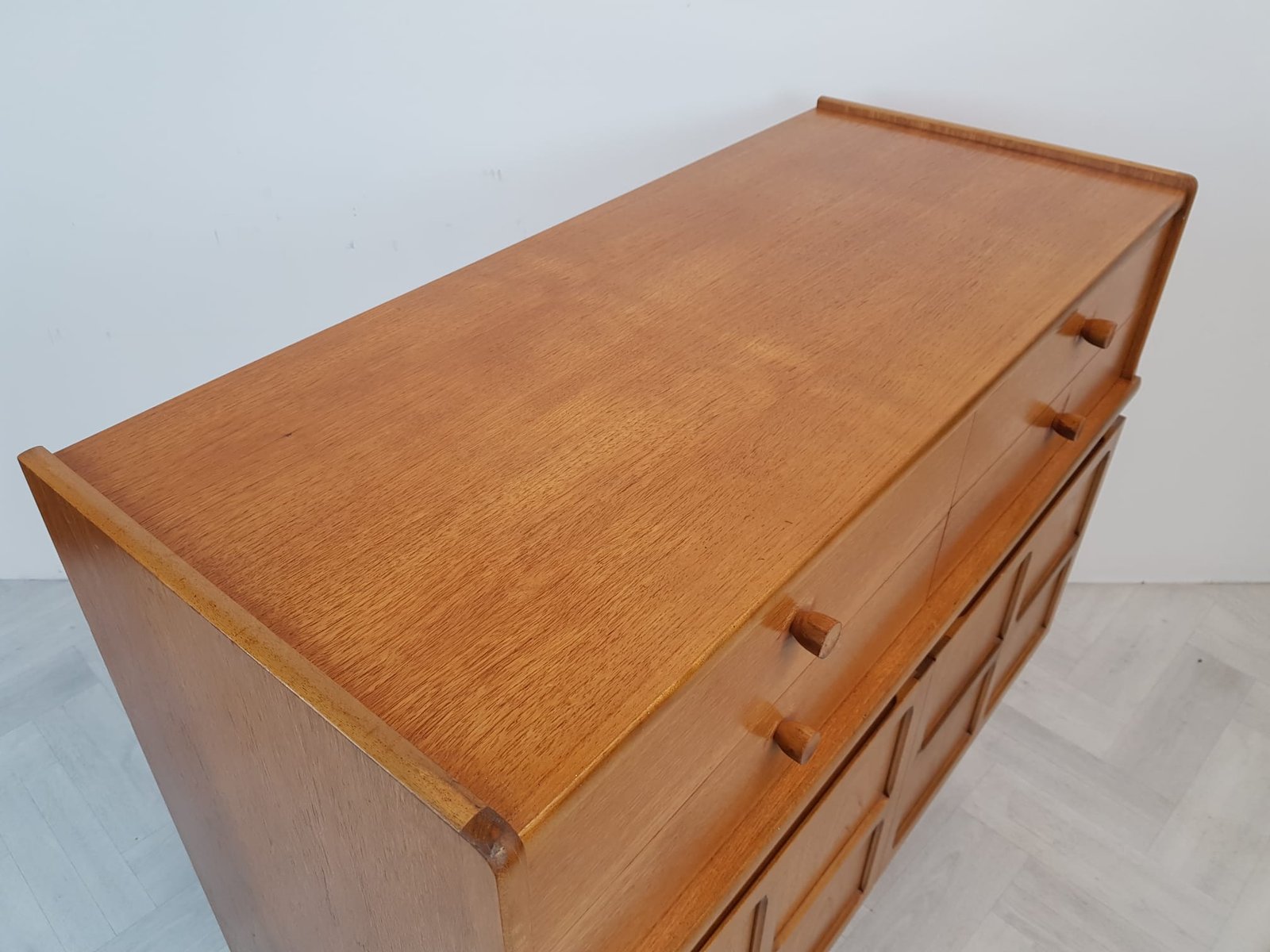 Mid-Century Danish Teak Design Compact Sideboard from Nathan for sale ...
