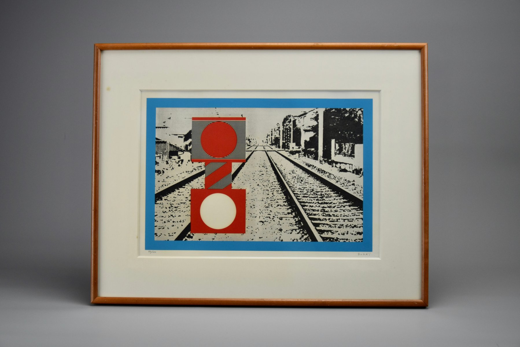 Kumi Sugaï, Scramble G, 1976, Print, Framed for sale at Pamono