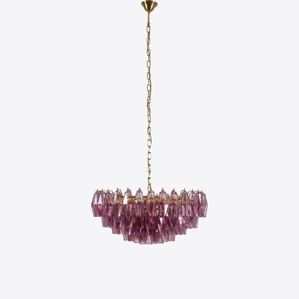 Lilac Sorrento Chandelier from Pure White Lines for sale at Pamono