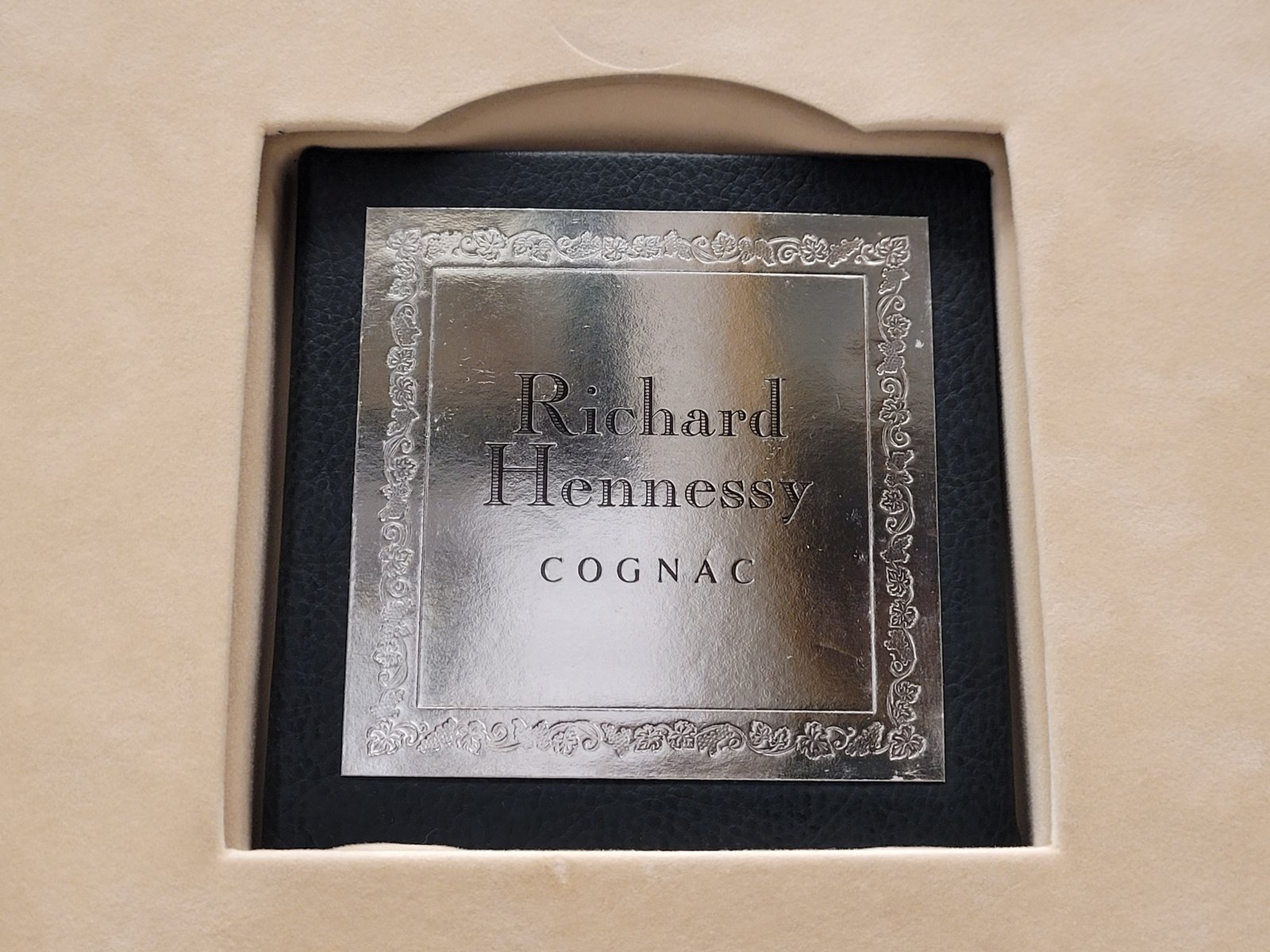 Vintage French Cognac Decanter Bottle by Richard Hennessy, 1990s for ...