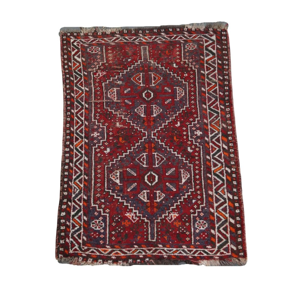 Vintage Oriental Red Rug for sale at Pamono